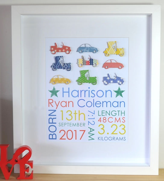 Word Name Paper Art Personalised Kids Presents – LovePaperScissors